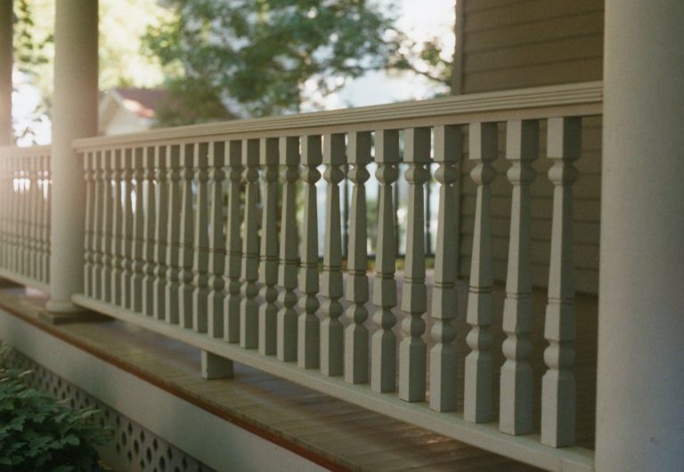 Porch Rail - Mount Vernon Historic Preservation Commission