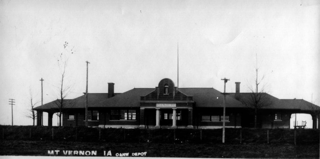 Railroad Depot - Mount Vernon Historic Preservation Commission