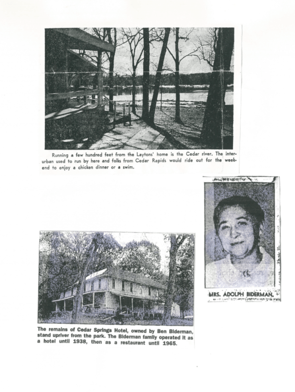 History of the Cedar Springs Hotel - Mount Vernon Historic Preservation ...