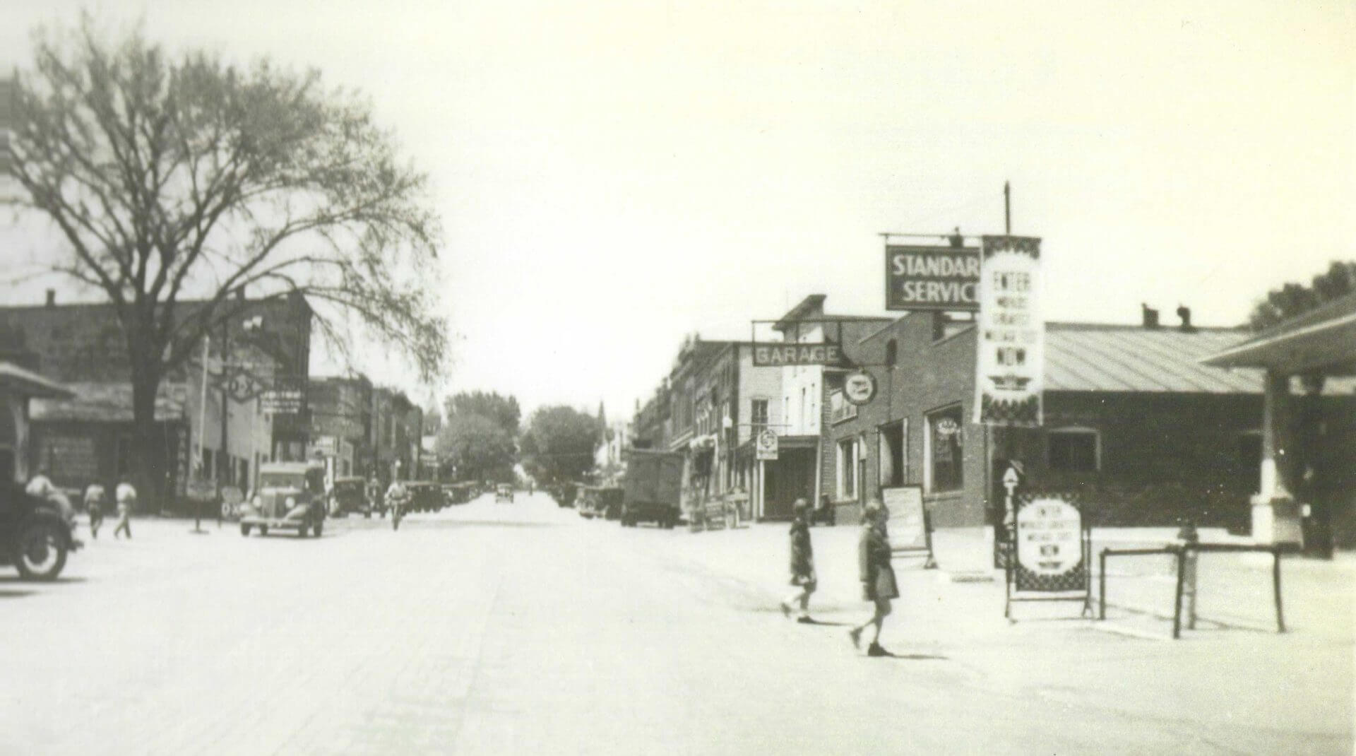 Downtown @ 1940s - Mount Vernon Historic Preservation Commission